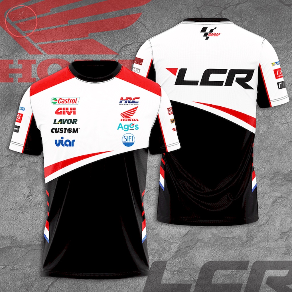 Summer Fashion Fanmade LCR Castrol Honda HRC MotoGP Racing Team ...