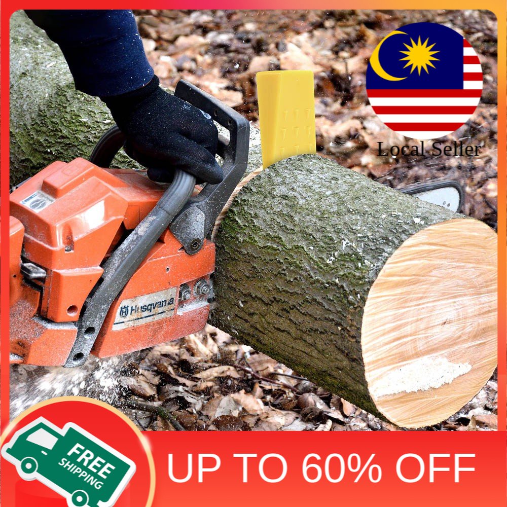 Tempatan - 3pcs 5 Inch Tree Felling Wedges for Logging Falling Cutting ...