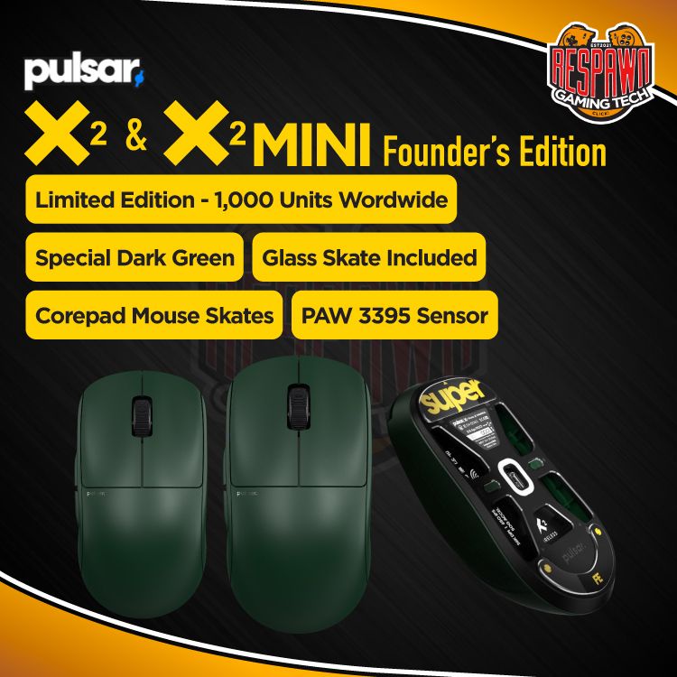 Pulsar X2/ X2 Mini Founders Edition (FE) Green *LIMITED EDITION ...