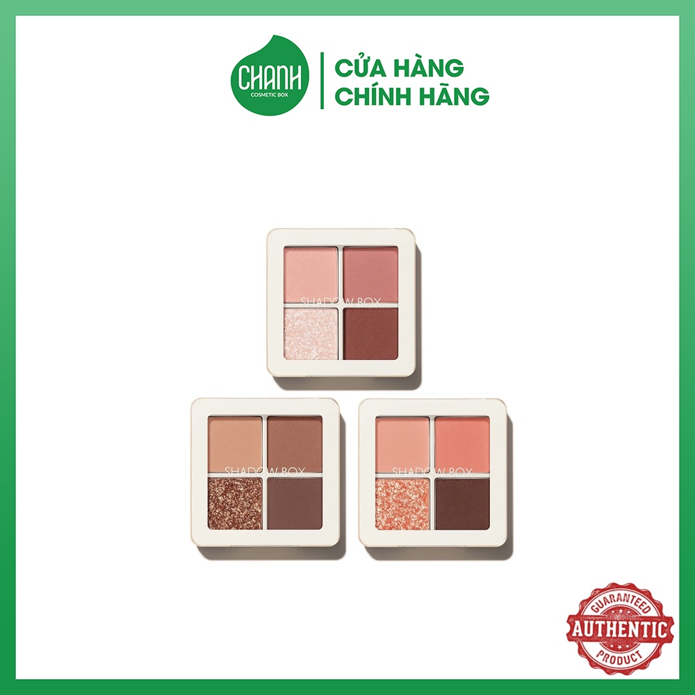 THE SAEM Saem Saemmul Shadow Box 4 Box Eyeshadow 3.6g | Shopee Malaysia