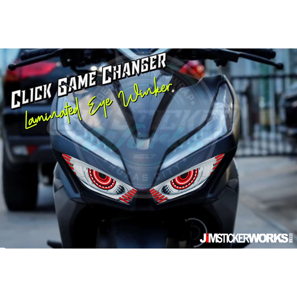 HONDA CLICK GAME CHANGER (LAMINATED EYE WINKER PAIR) | Shopee Malaysia