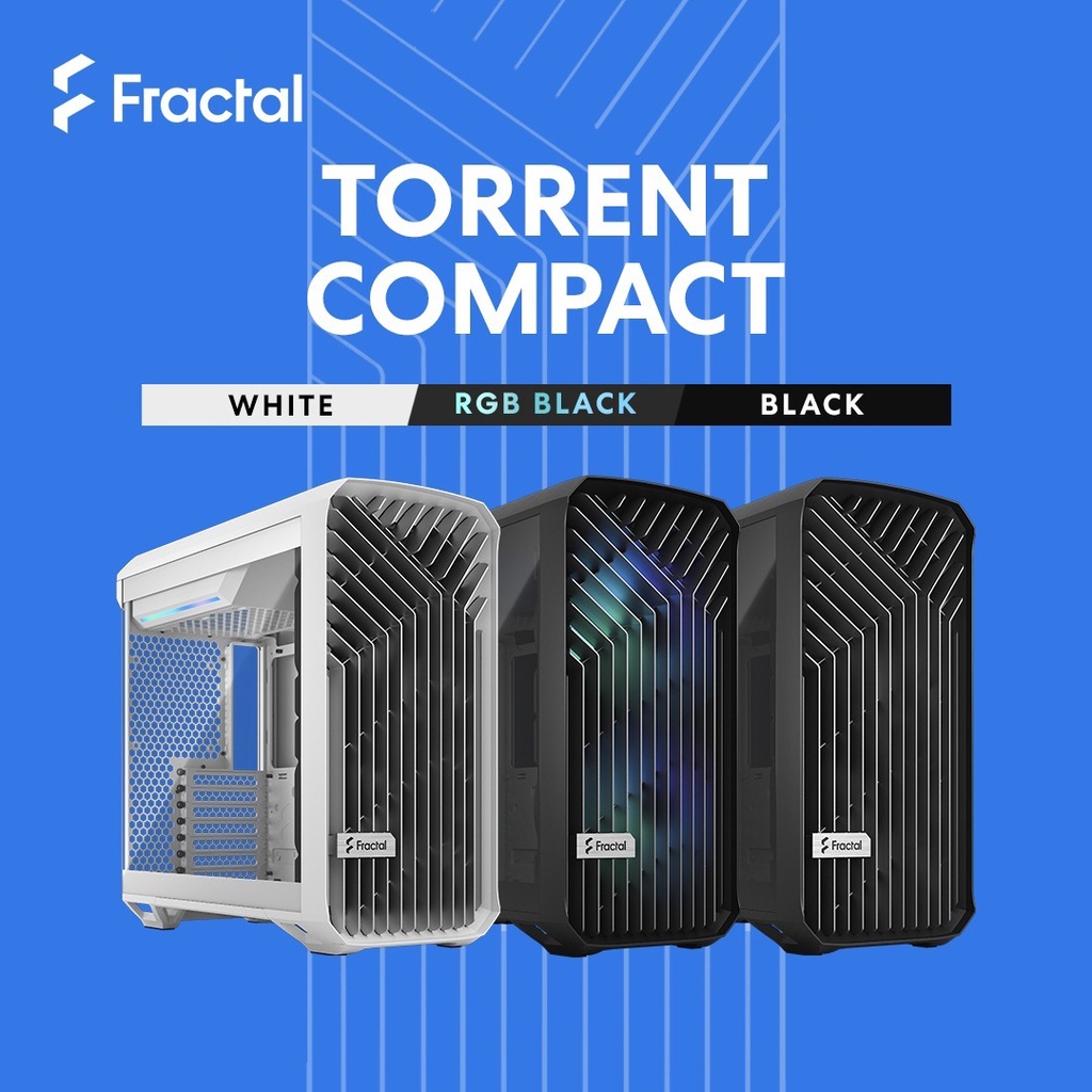 # Fractal Design Torrent Compact Series High Performance Airflow PC ...