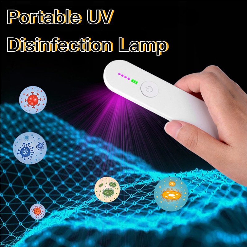 Portable UVC Sterilizing Lamp Mini Sterilizer for Iphone LED UVC ...