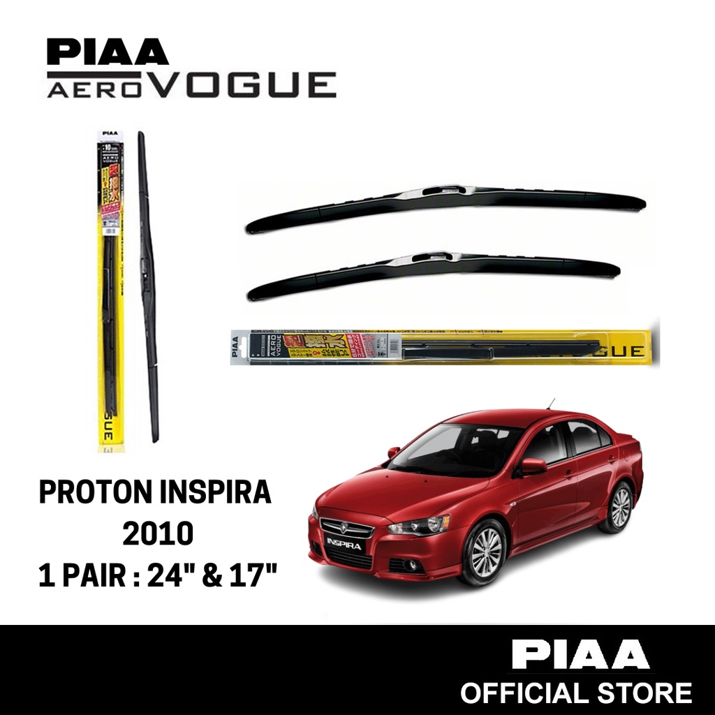 PIAA Aero Vogue Silicone Wiper For Inspira 2010 (24" & 17") | Shopee Malaysia