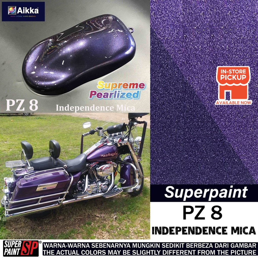 [ PZ8 Independence Purple Mica Supreme Pearl Metallic 370ml ] AK Paint ...