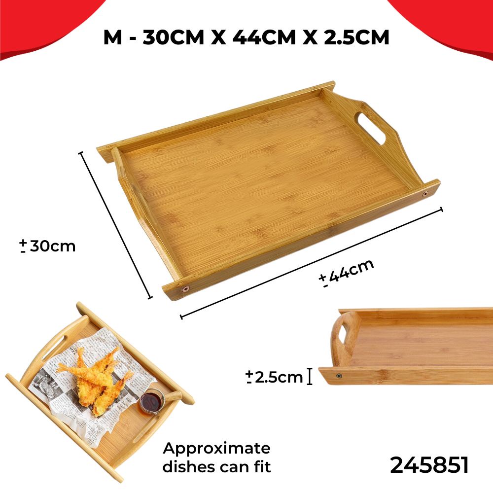 SUPERSAVE Dulang Kayu Bekas Kuih Biskut Raya 2024 Buluh Makanan Thick ...