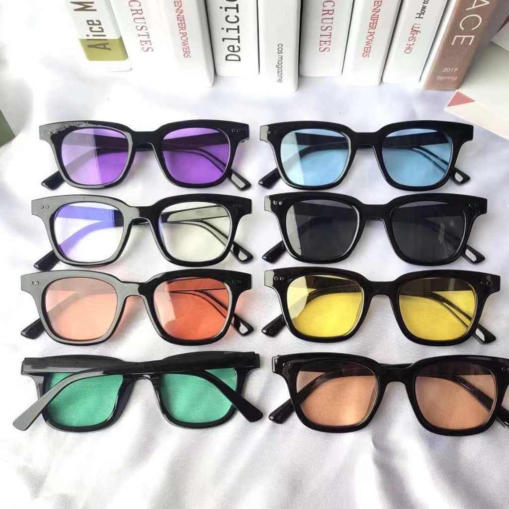 New Style Glasses ins High-Value Sunglasses Square Large Frame Casual ...