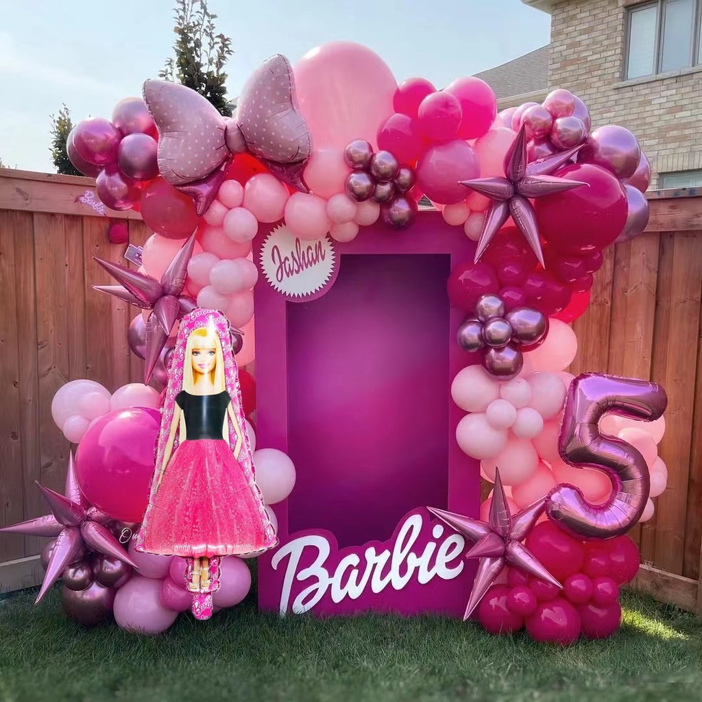 Party Brothers 76pcs /set Princess Barbie Theme Birthday Party ...