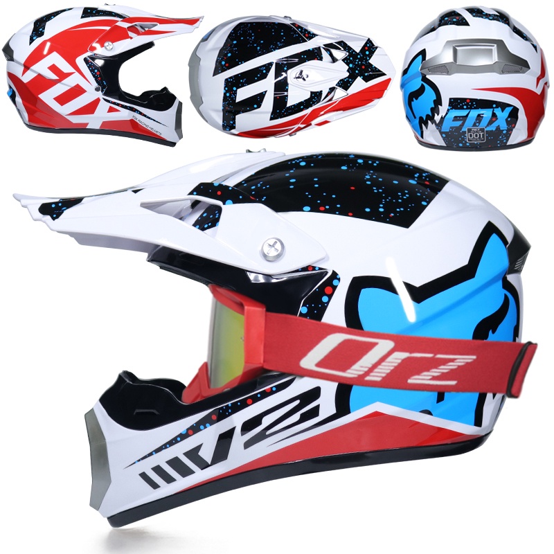 Motorcycle helmet Cross-country helmet MTV helmet | Shopee Malaysia