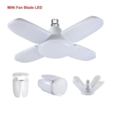 4 Blade Fan Light - Mini Fan Blade 4in1 LED Bulb 28watt | Shopee Malaysia