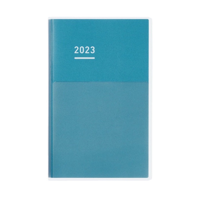 KOKUYO 2023 Jibun Techo Diary Days Mini Blue | Shopee Malaysia