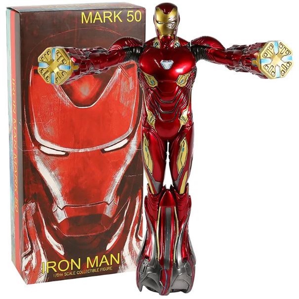 Crazy toys iron man Mark Mark 50 Action Figures | Shopee Malaysia