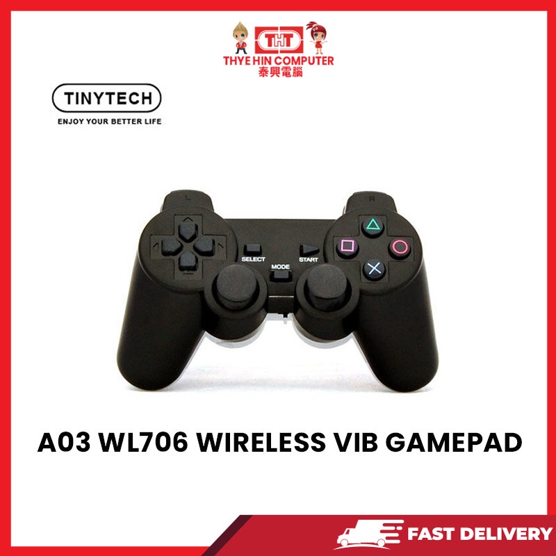 A03 WL706 WIRELESS VIB GAMEPAD(DELIVER BY SEREMBAN & MELAKA) | Shopee ...