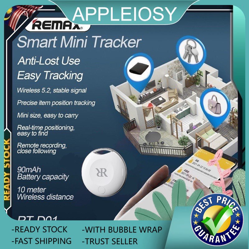 Remax RT-D01 Smart Mini Tracker for Real Time Tracking / Location ...