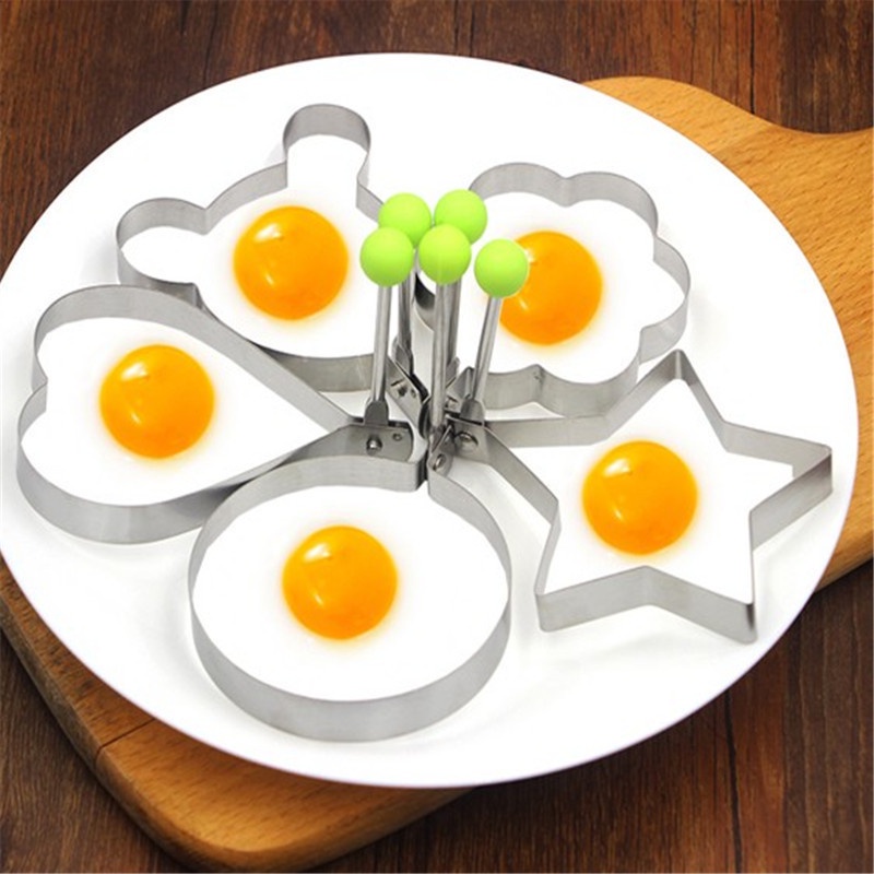 Egg mold Stainless steel omelet mold kitchen diy omelet love omelet ...