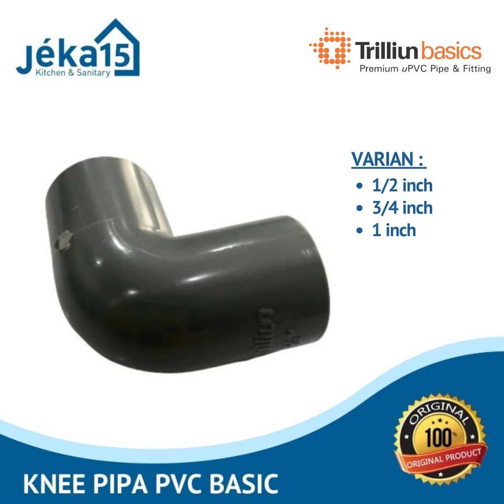 Knee / Keni Trillion PVC Pipe 1" - 1/2 "- 3/4"inch | Keni Trillion PVC ...