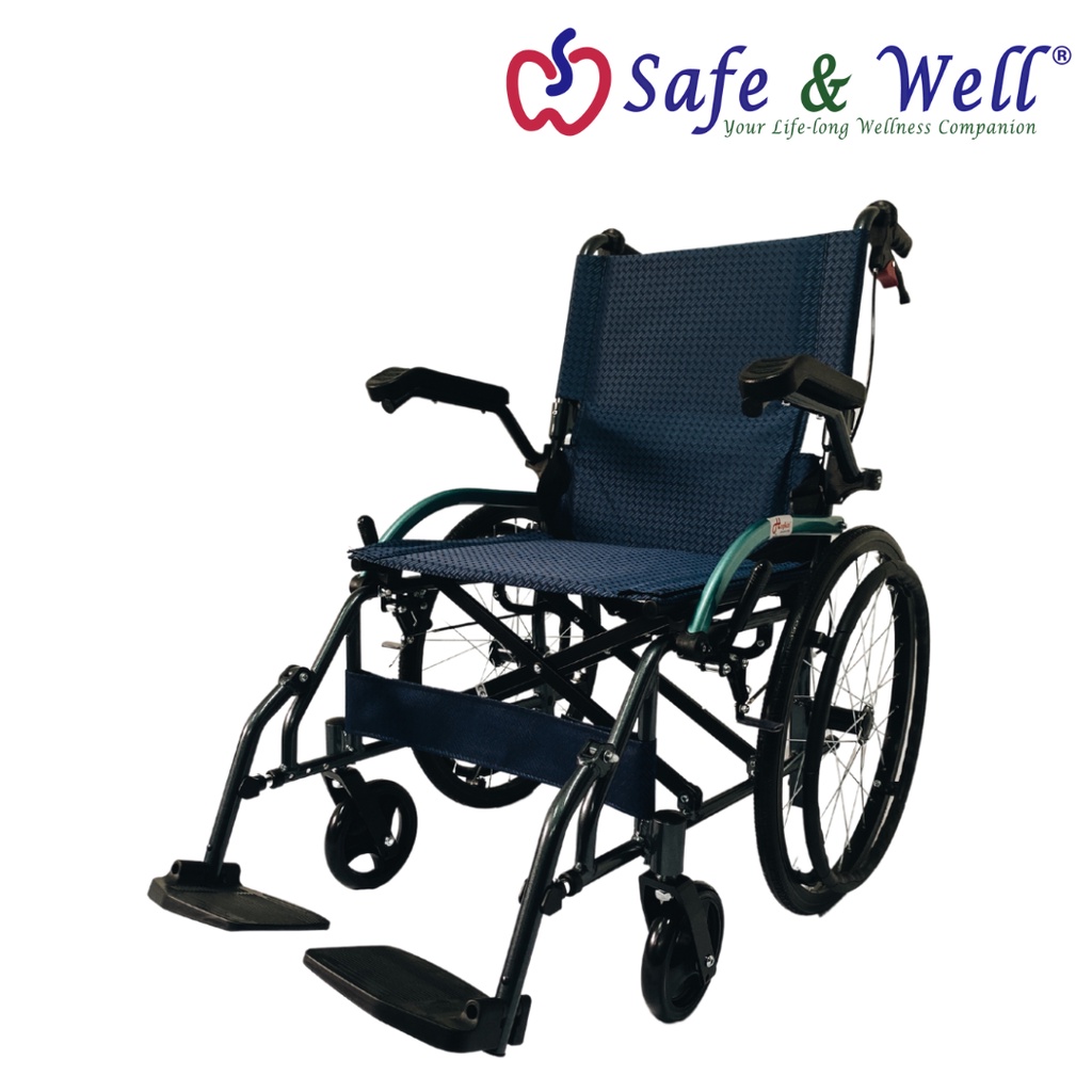 HOPKIN COMPACT ALUM WHEELCHAIR (FLIP-UP ARMREST) | Shopee Malaysia
