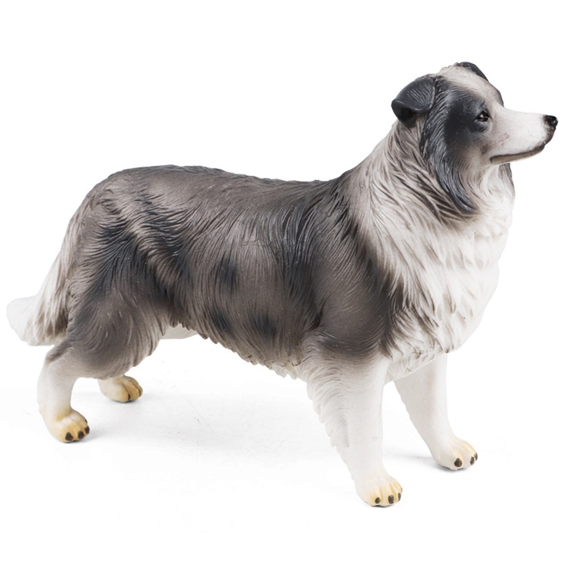 Animal Border Collie Model Educational Toys For Kids Simulation Dog ...