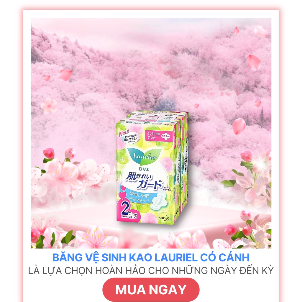 Laurier Daytime Sanitary Napkin with Wings (2 packs x 20 pieces ...