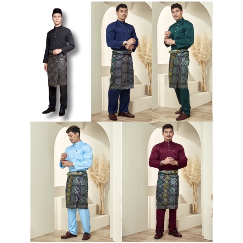 Baju Melayu Slim / Baju Melayu 2023 | Shopee Malaysia