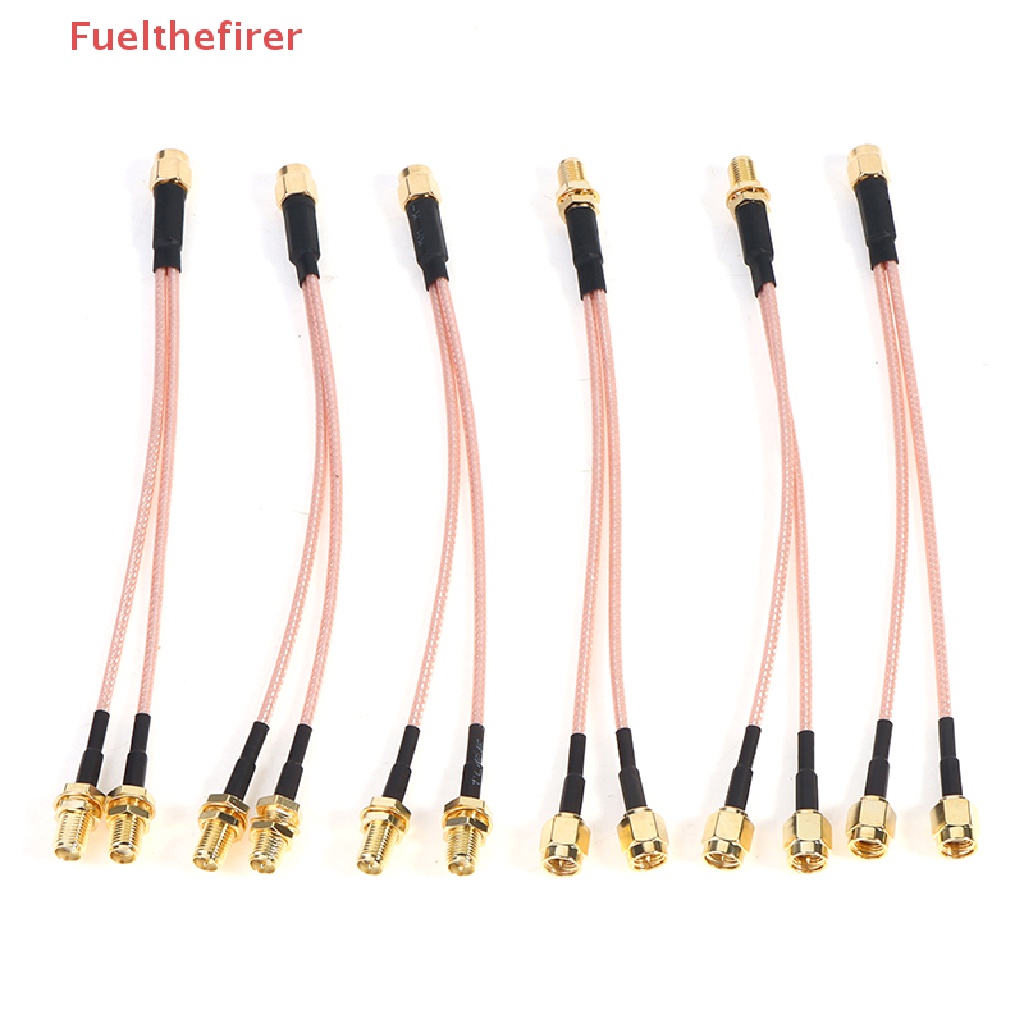 （Fuelthefirer） SMA to 2X SMA Male Female Y type Splitter Combiner ...