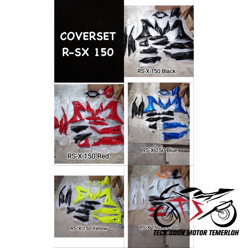 Coverset Cover set (HLD) Honda RSX150 RS-X150 RSX 150 rsx150 rs-x150 rs ...