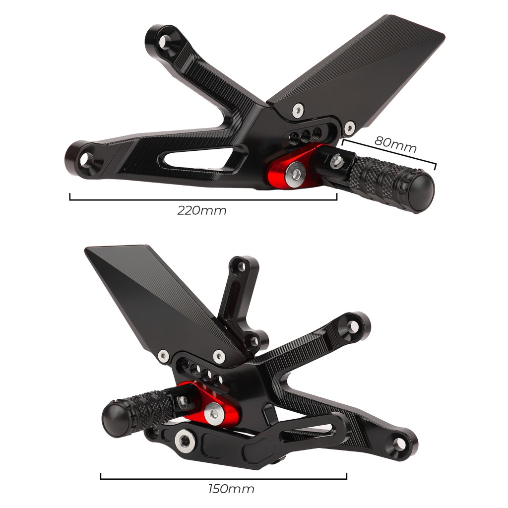 For HONDA CB650R CBR650R CB650F CBR650F CBR 650R Rear Sets Heighten ...