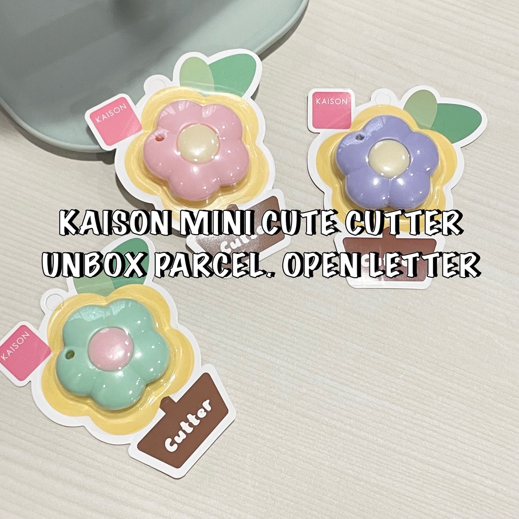 KAISON Stationery / Mini Paper Cutter Art Knife / Unbox Parcel Tool ...