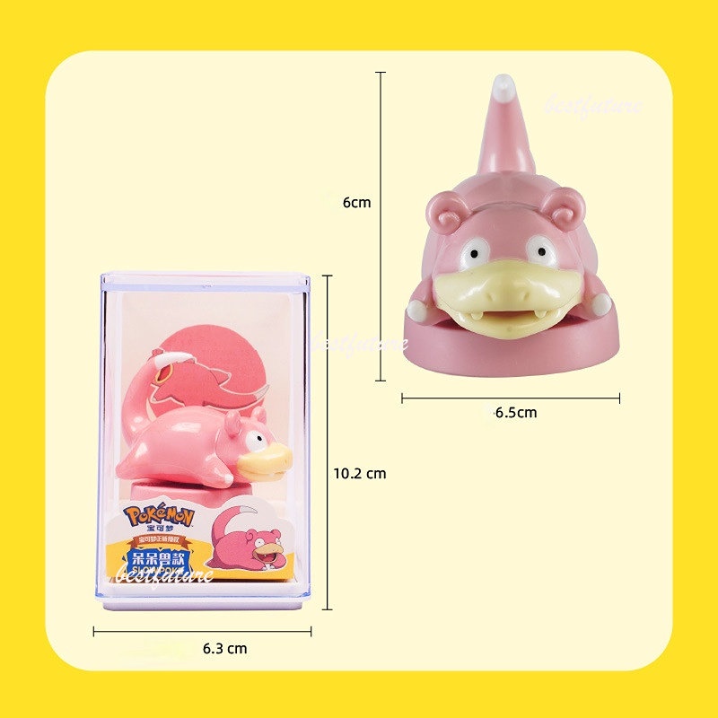 Pokemon Pikachu Cubone Psyduck Eevee Slowpoke Jigglypuff Action Figure ...