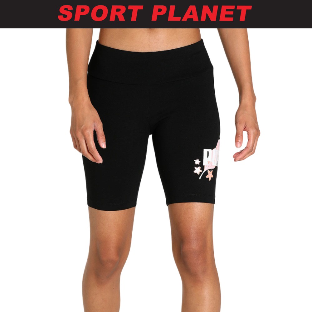 Puma Women Floral Vibes Legging Short Tracksuit Pant Seluar Perempuan ...