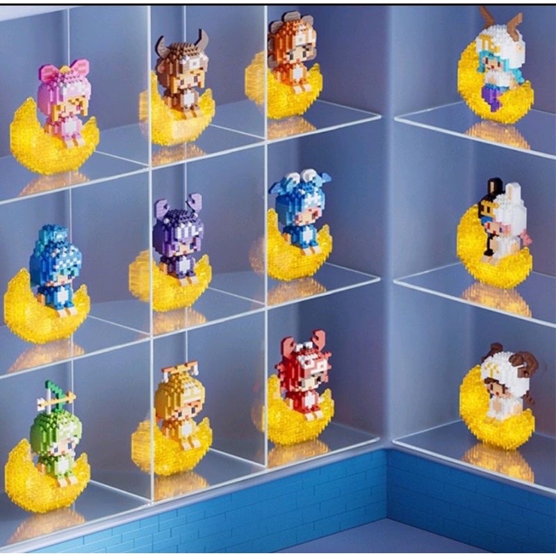 Extremely Cute 3D Assembly with Glowing Lights for 12 Zodiac Signs ...