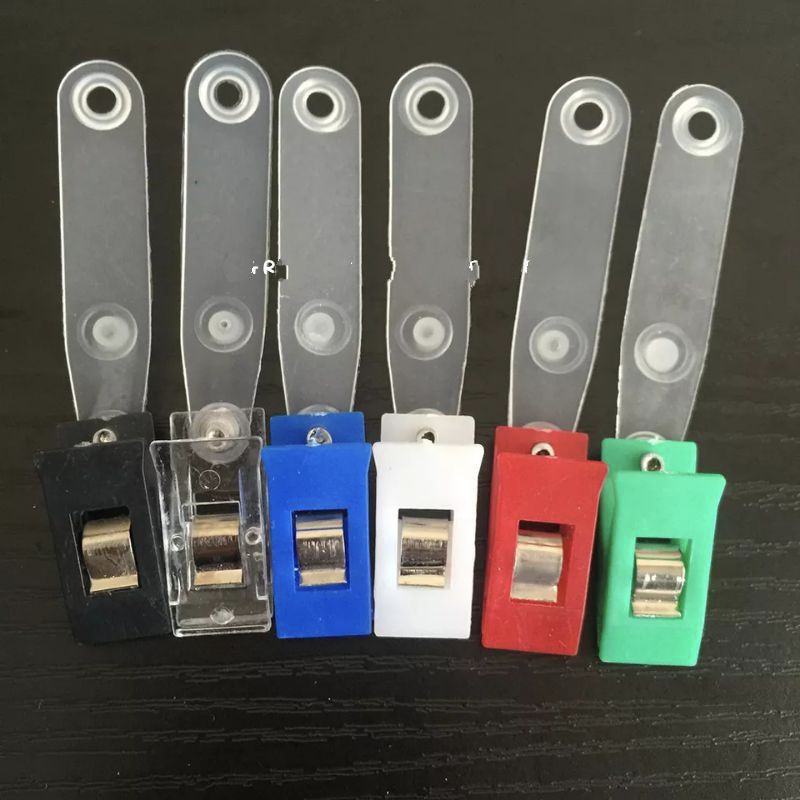 Name Tag Holder Card Clip/Id Card Clip/Crocodile Clip | Shopee Malaysia