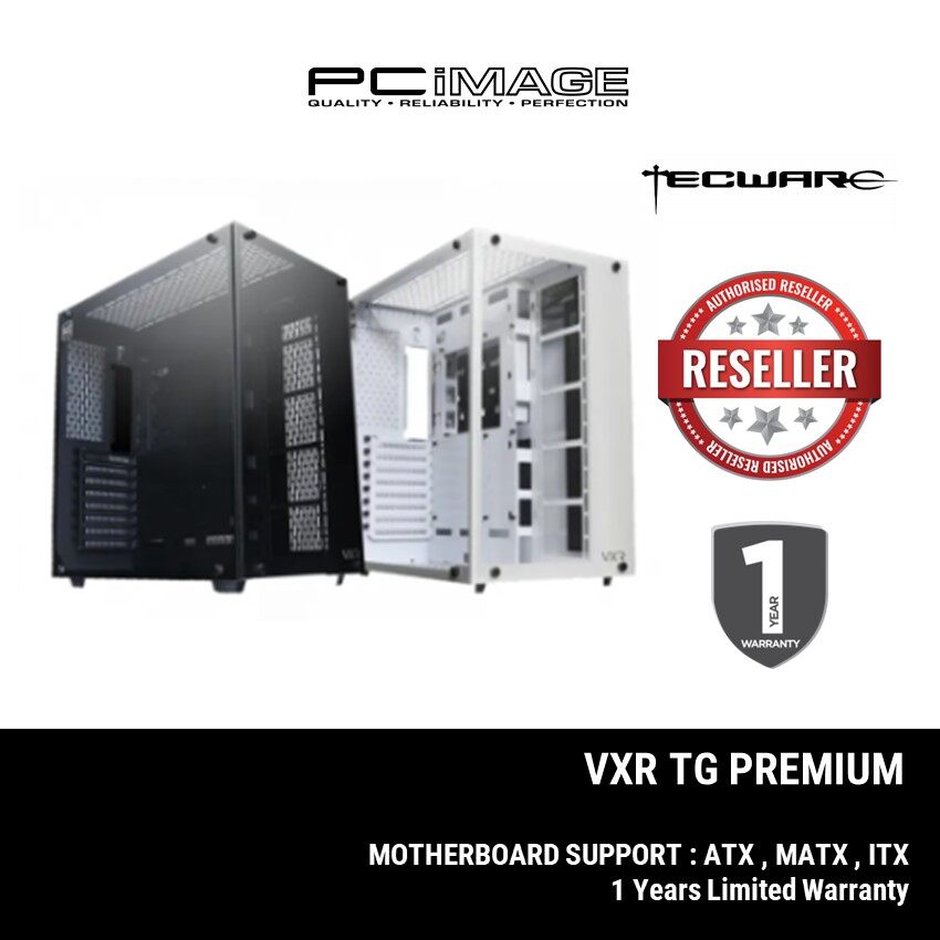 Tecware Vxr Tg Premium Atx Gaming Case Shopee Malaysia