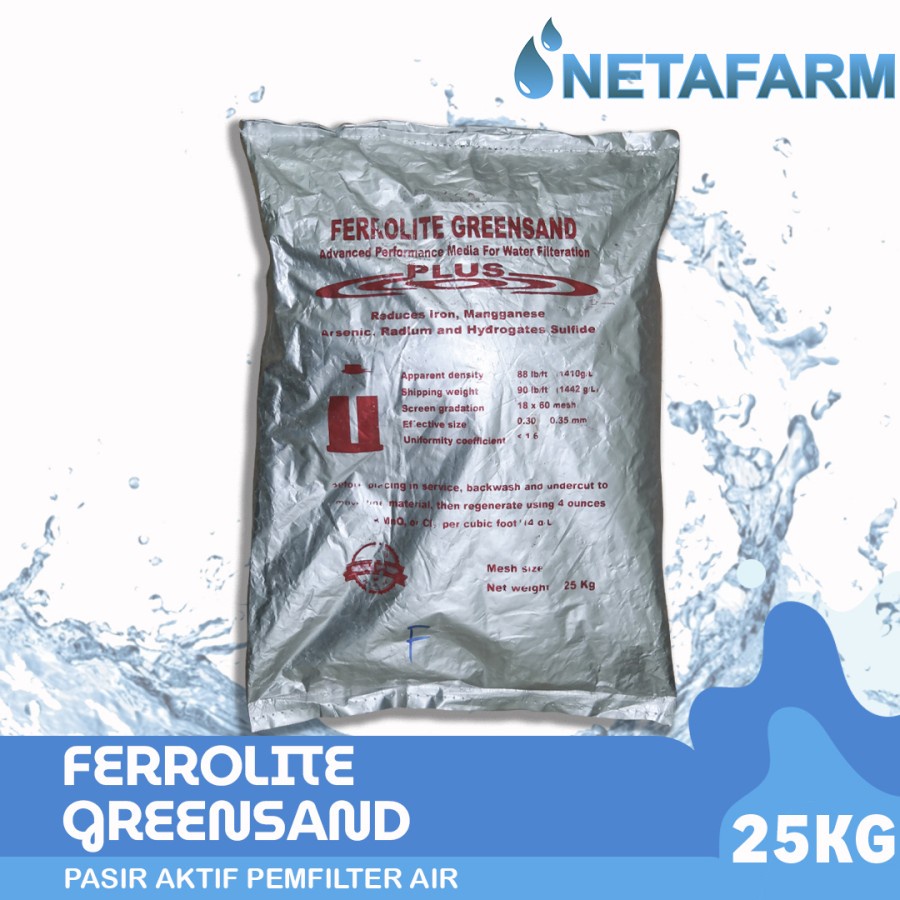 Water Filter Media Aglaonemaite FERROLITE GREENSAND 25kg | Shopee Malaysia