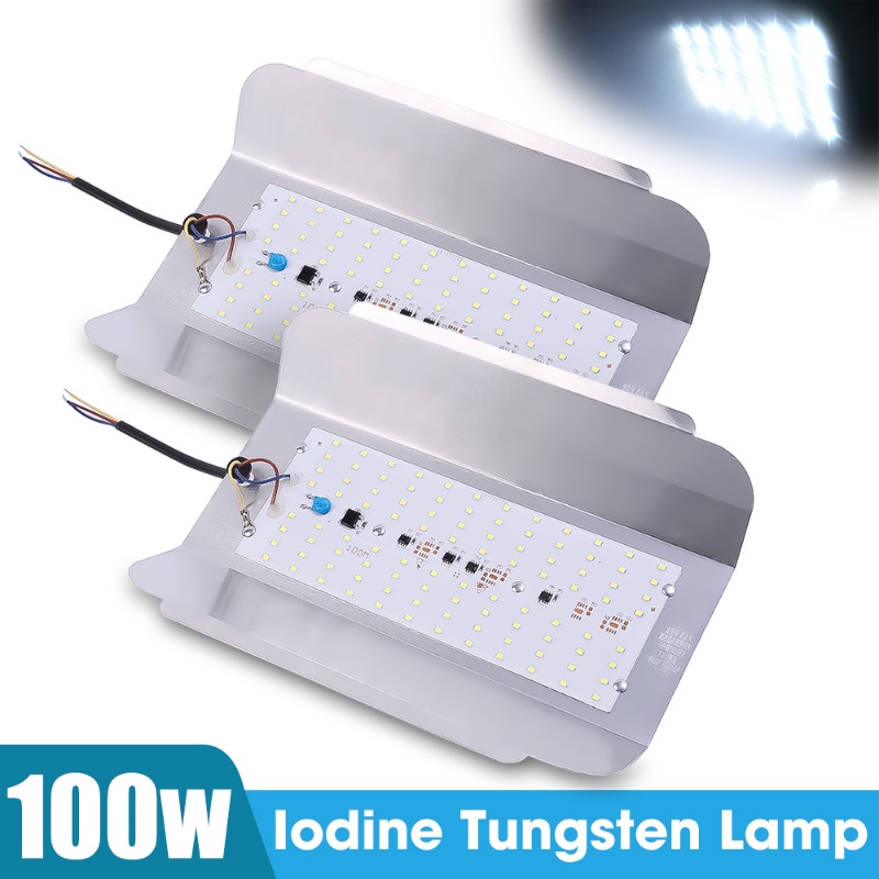 1PC 100W LED Flood Light High Bay Waterproof Spotlight Iodine Tungsten ...