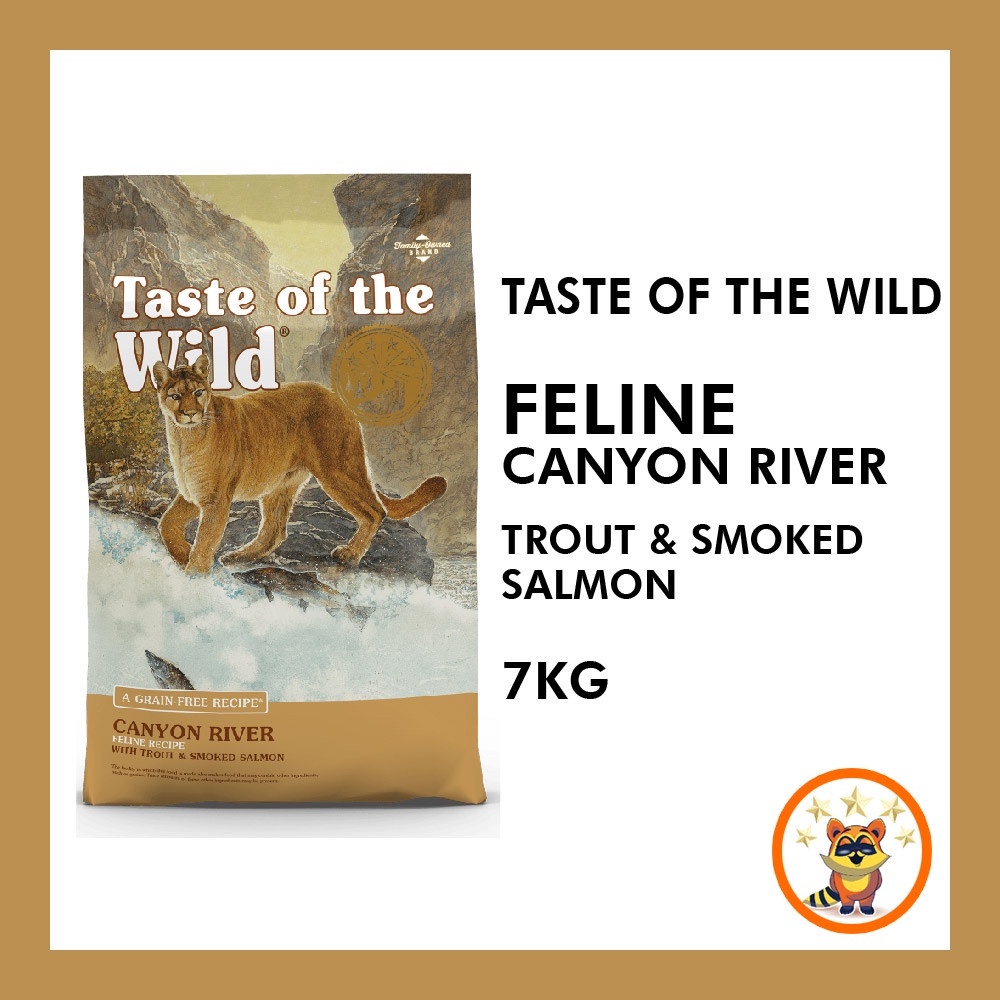 TOTW Taste Of The Wild Canyon River Feline Formula with Trout & Smoked ...