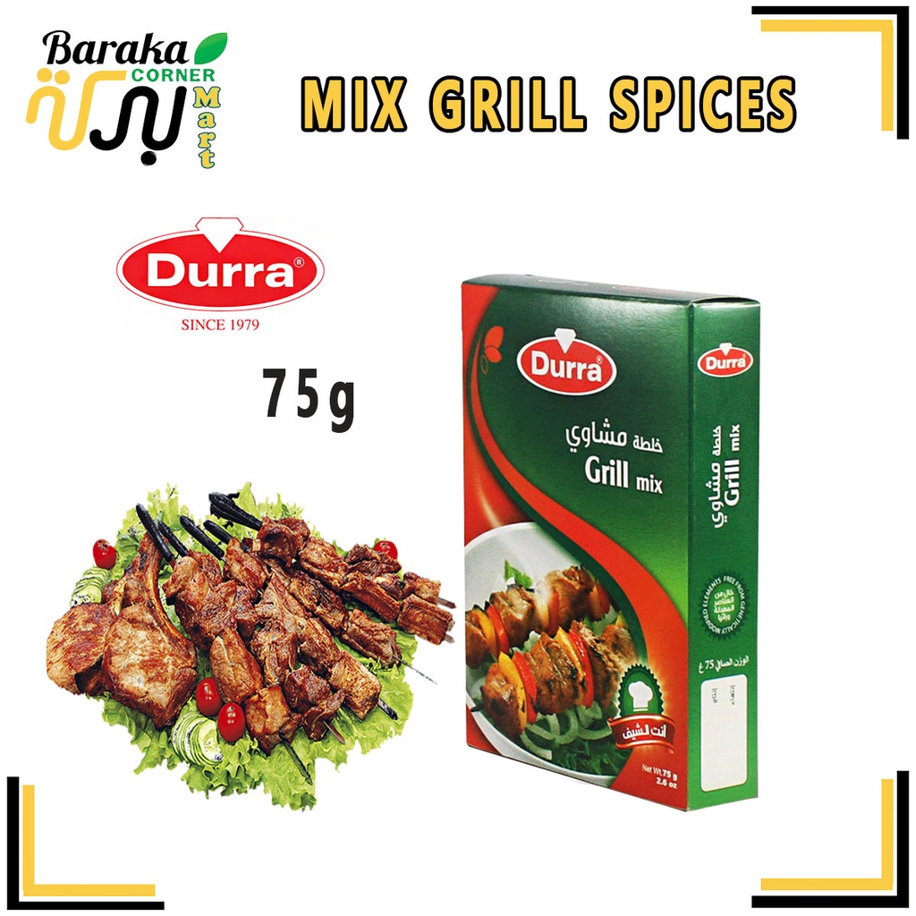 Durra Grill Mix Spices / Grill rempah Campur 75g / 混合香料 Durra 75g ...
