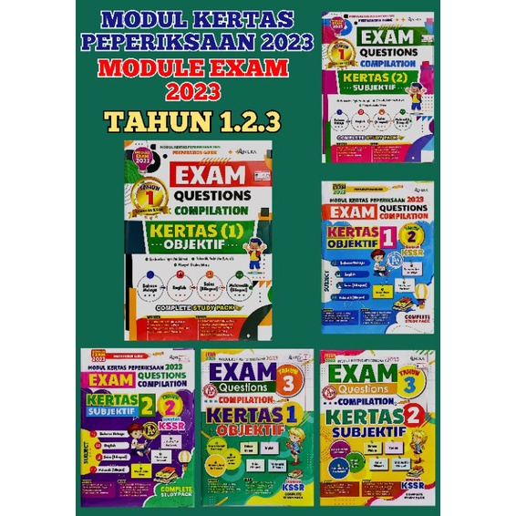 BUKU LATIHAN - MODUL KERTAS PEPERIKSAAN 2023 / EXAM QUESTIONS ...
