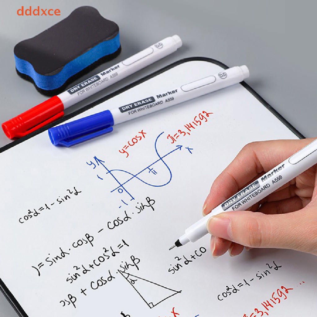 [dddxce] Erasable whiteboard pen extremely thin 0.5MM dry erasing pen ...