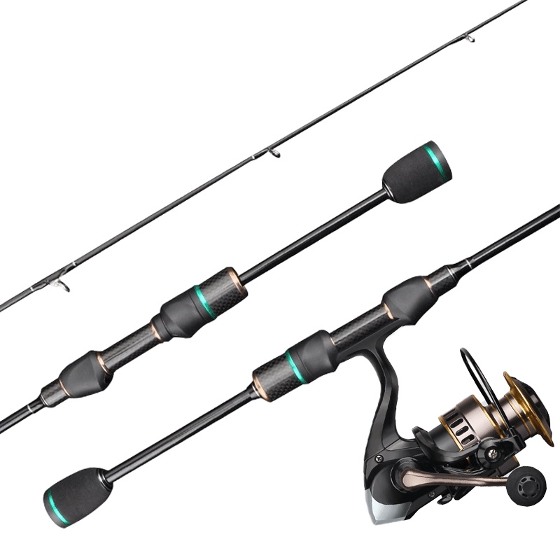 500 Series Mesin Katak Reel Batang Pancing UL Fishing Rod Solid Top ...