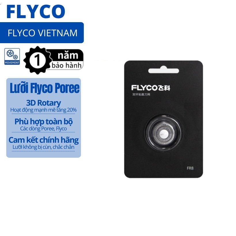 Flyco Poree FR8 PS165 PS166 PS160 FS885 FS886 FS888 FS889 FS901 FS903 FS926 PS196 PS197 shaver ...