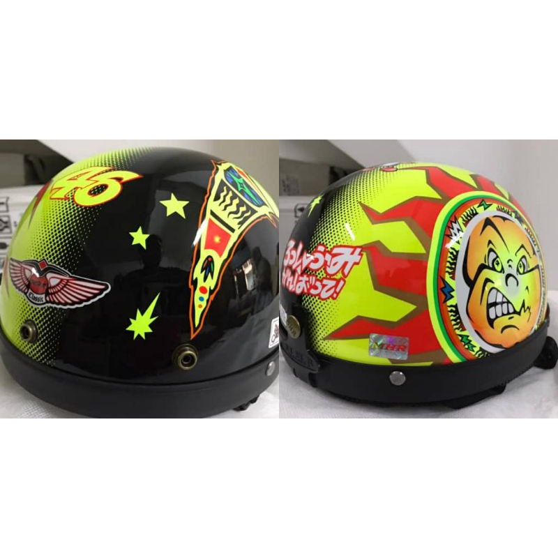 Original MHR III Helmet Half Special Edition Vale Shark Turtle Movistar ...