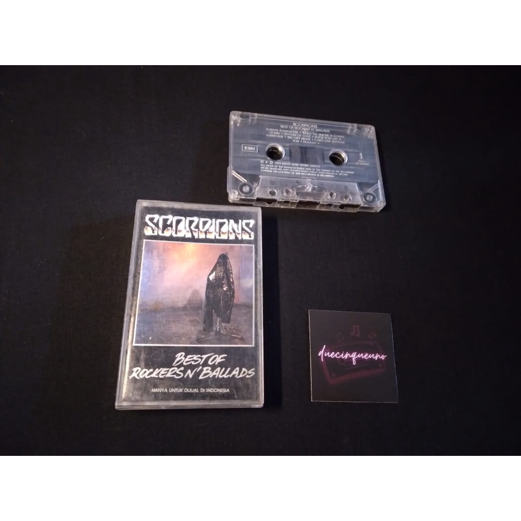 Scorpions - Best of Rockers and Ballads (Ribbon Socks) | Shopee Malaysia