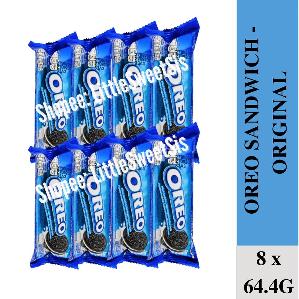 OREO SANDWICH VANILLA FLAVOURS[64.4G*8'S] | Shopee Malaysia