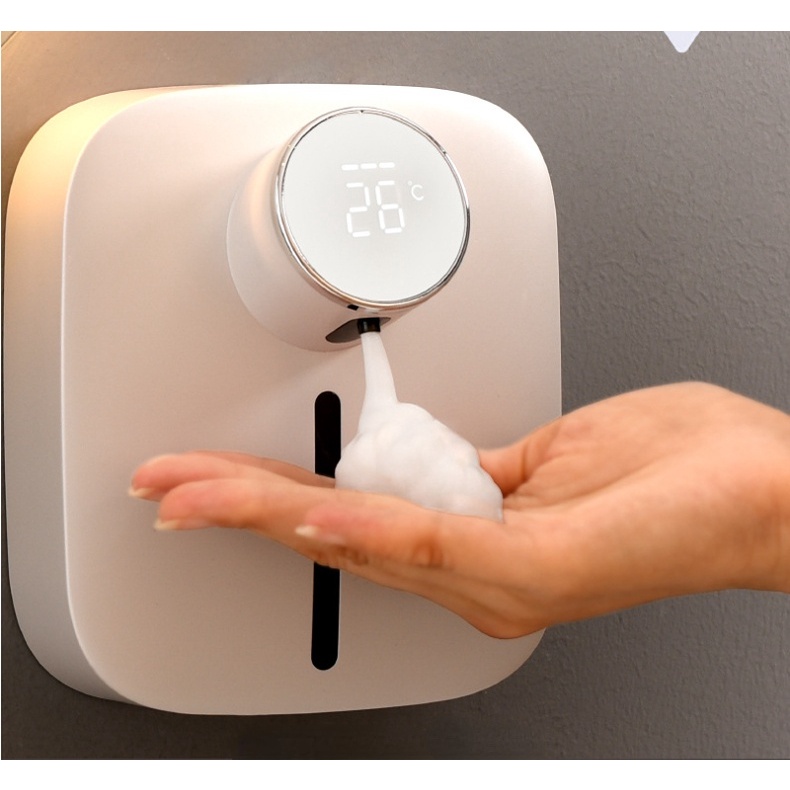 Wall-Mounted Smart Inductive Soap Dispenser Foam Hand Washing Machine ...