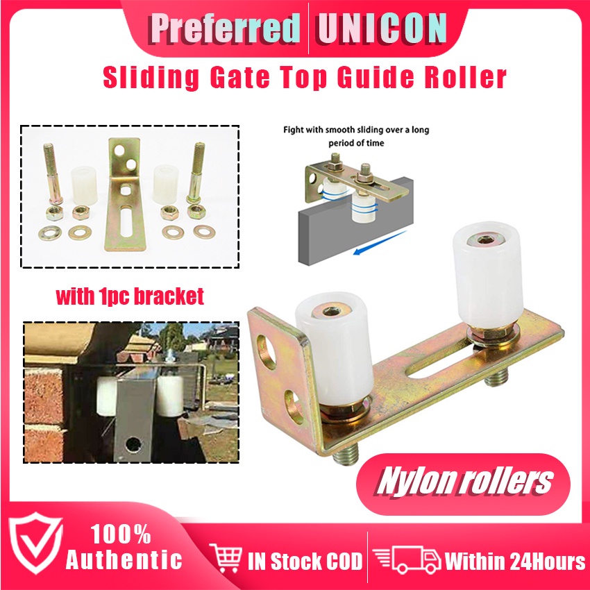 Nylon Sliding Gate Top Guide Roller Wheel For use as an upper guide in ...