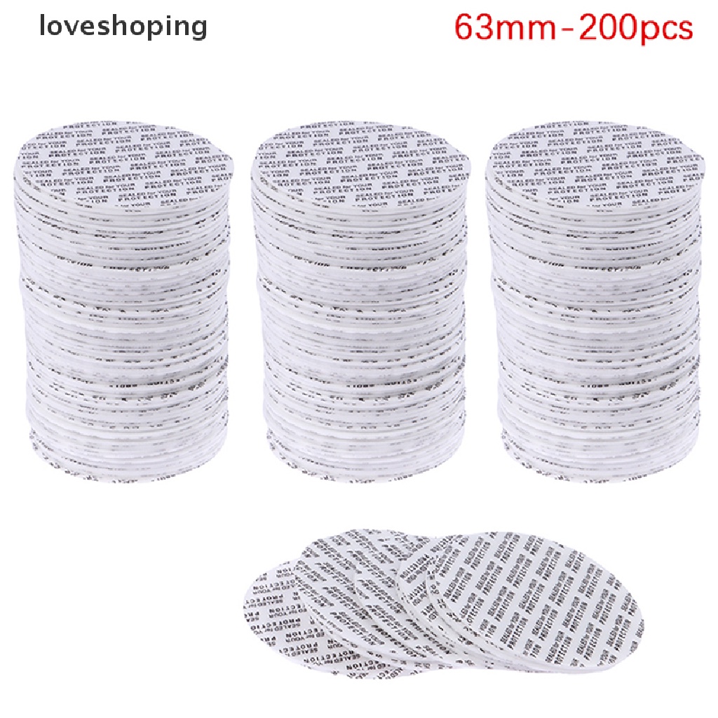 [loveshoping] 200Pcs Self-adhesive Foam Pressure Sensitive Seal Cap ...