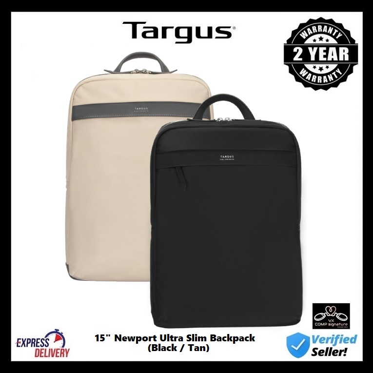 TARGUS TBB598/TBB59806 15 INCH NEWPORT ULTRA SLIM BACKPACK | Shopee Malaysia