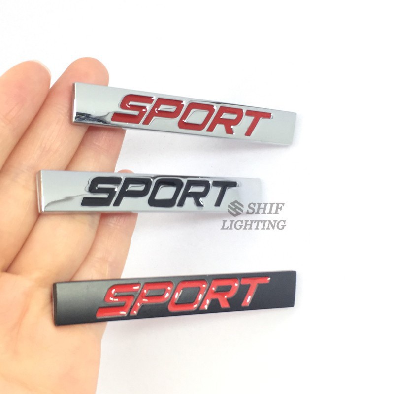 1 Metal SPORT Logo Car Side Rear Sticker Emblem Volkswagen | Shopee ...