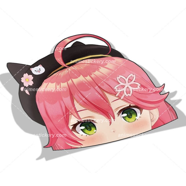 Miko Sakura | Hololive | Peeker - Peek - Anime Vinyl Stickers NEW ...